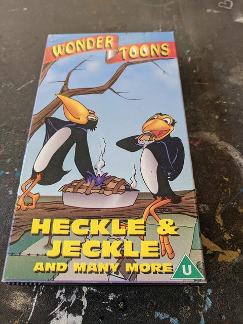 VHS HECKLE AND Jeckle Wonder Toons Very Rare Great Condition Vintage ...