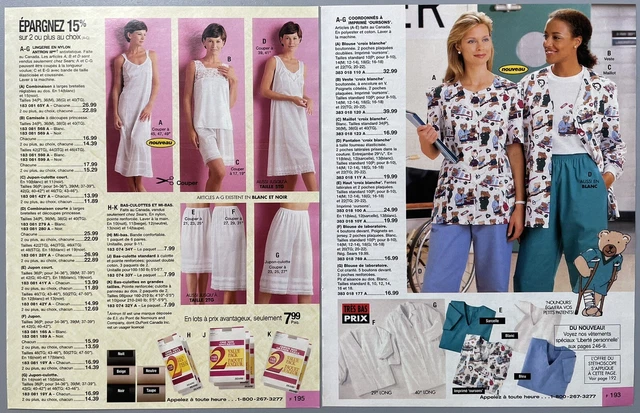 1998 - PAPER PRINT AD 2-pg - SOUTIENS-GORGE CULOTTE BIKINI LINGERIE ...
