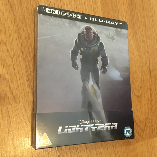 DISNEY PIXAR LIGHTYEAR Steelbook Edition 4K UHD Ultra HD Blu Ray NEW ...