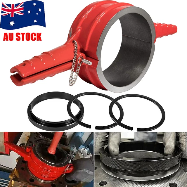 7040 PISTON RING Compressor Tool+Adapter+Anti-Polishing Ring For ...