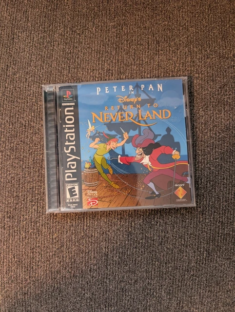 DISNEY'S PETER PAN in Return to Never Land (Sony PlayStation 1, 2002 ...