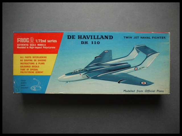 FROG DE HAVILLAND DH110 1955 1:72 Model kit £74.95 - PicClick UK
