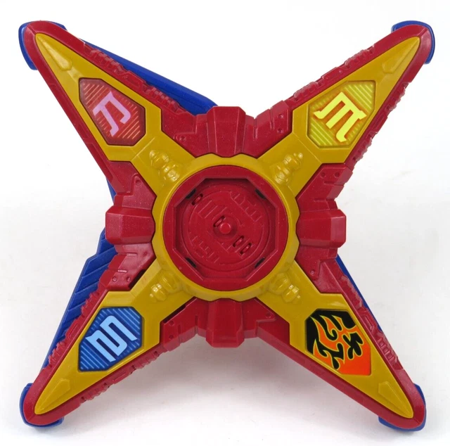 POWER RANGERS NINJA Steel Star Battle Morpher DX Red Ranger Bandai ...
