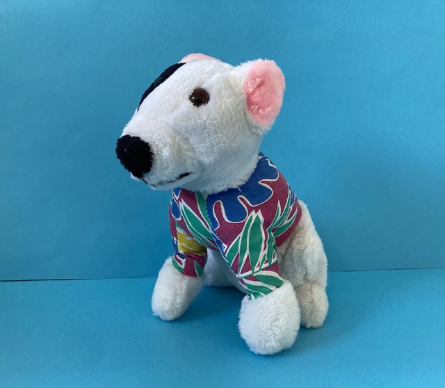 VINTAGE BUDWEISER SPUDS MACKENZIE BULL TERRIER 9" SOFT TOY PLUSH ACE ...
