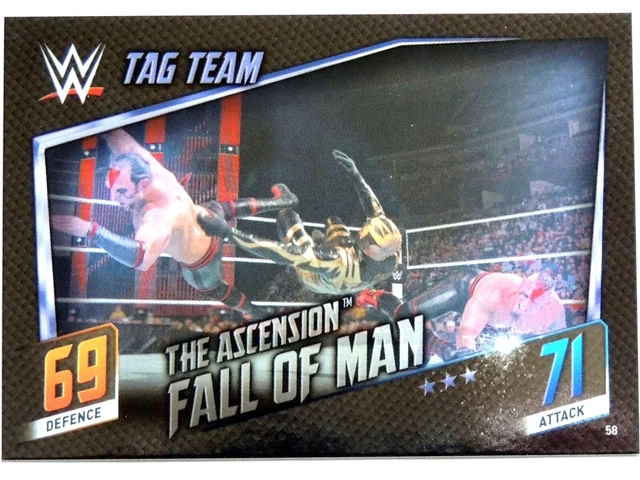 WWE ASCENSION SLAM Attax Then Now Forever Signature Move Wrestling Card 58 2015 £3.75 - PicClick UK