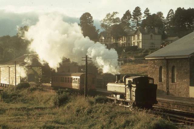 TRANSPORT RAILWAY COLOUR Rail Slide 3600 Moretonhampstead 1956 £1.30 ...
