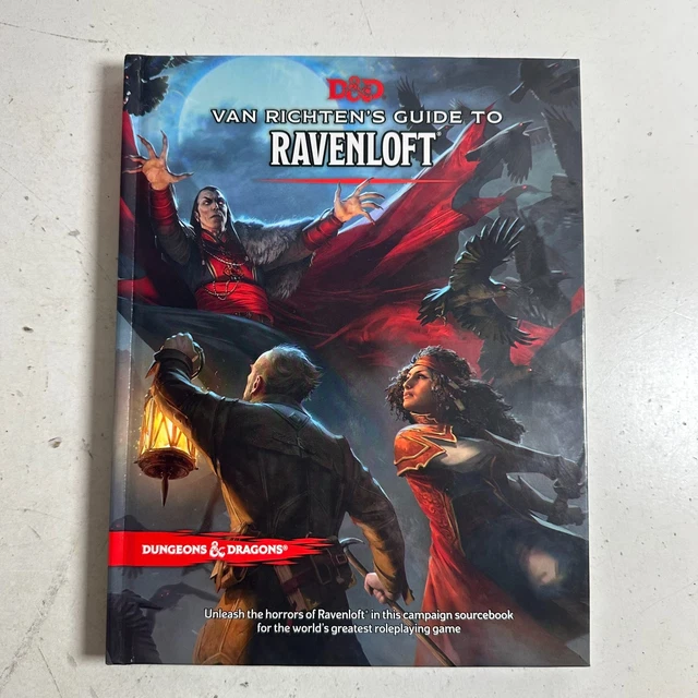 PLAYER'S HANDBOOK DUNGEONS & Dragons Van Richten's Guide to Ravenloft ...