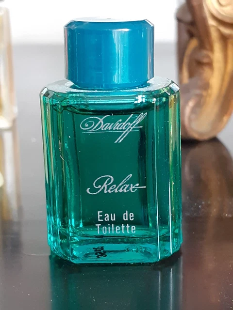 PARFUM MINIATUR Davidoff Relax, 5 ml EdT aus Sammlung, Mini Flakon RAR ...
