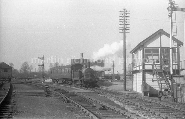 COALEY JOHNSON CLASS 1377 0-6-0T 41748 9.3.56 Railway Negative RN292 £7 ...