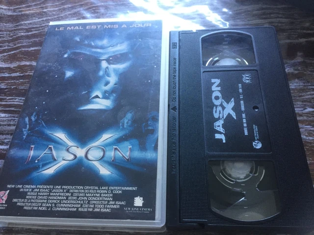 VHS JASON X Série vendredi 13 horreur EUR 8,90 - PicClick FR