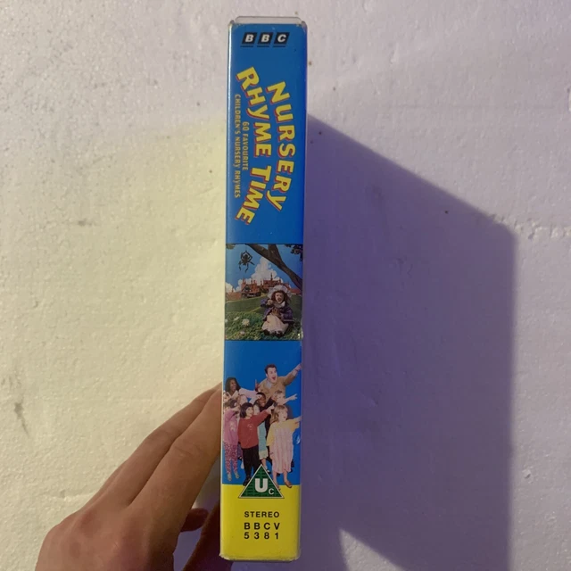BBC NURSERY RHYME Time - 60 Favourite Children's Nursery Rhymes VHS ...