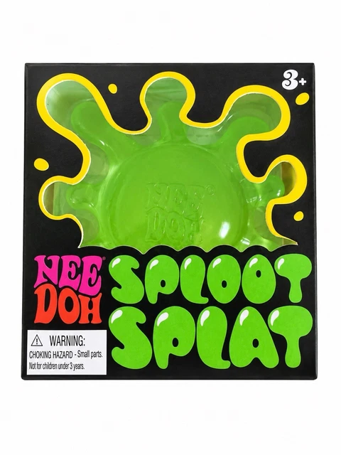 SCHYLLING NEEDOH SPLOOT Splat Green Squishy Sensory Toy TikTok VIRAL ...