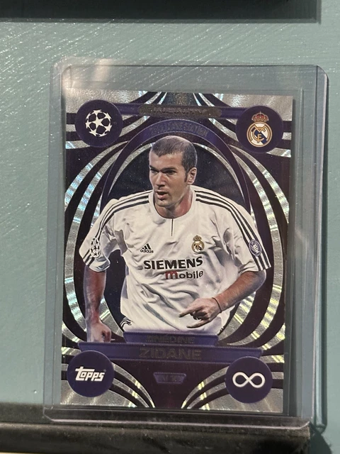 TOPPS MATCH ATTAX Infinity Zinedine Zidane 2025/2026 Real Madrid 25/26 ...