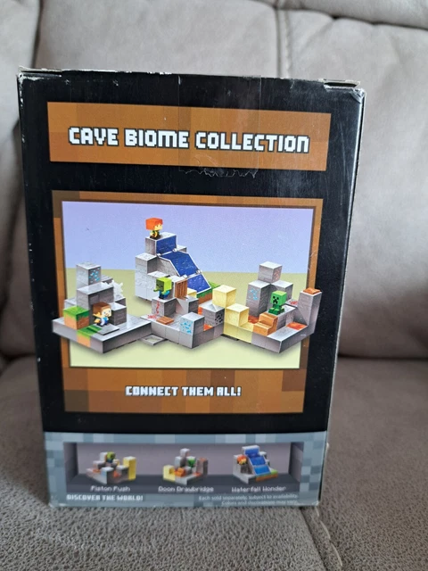 MOJANG MINECRAFT MINI Figure Cave Biome Collection - Mining Mountain #1 ...