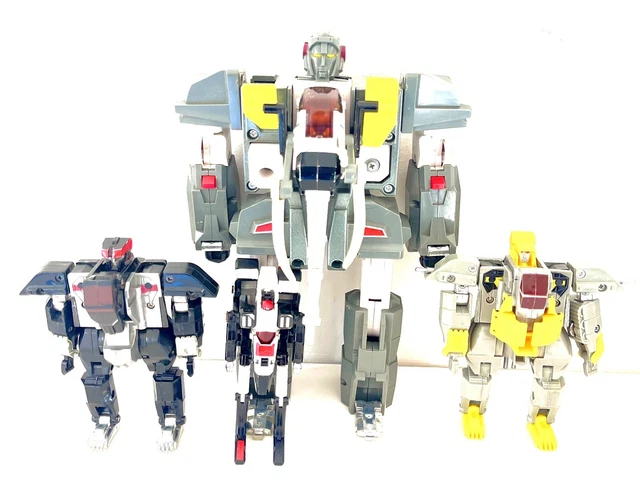 DANCOUGA DANKUGA DANCOUGAR Dx Robot Vintage Bandai 1985 Animal Robot ...