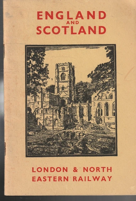 OLD MAP , England And Scotland , London & North Eastern Railway , Map ...
