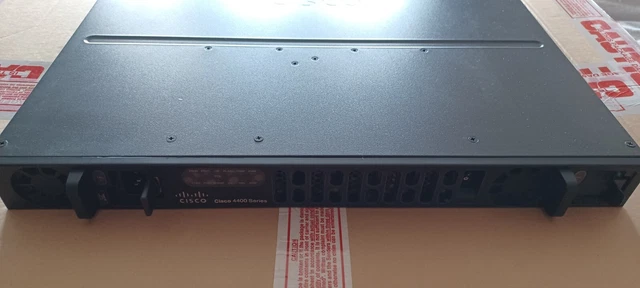 CISCO ISR4431/K9 V02 Integrated Service Router Tested + ES2-4 Module ...