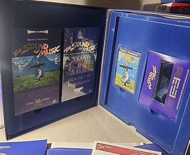 THE SOUND OF Music VHS 1-Tape Set 30 TH Anniversary Edition £48.74 ...