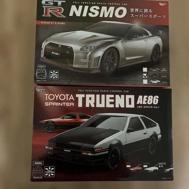 NISSAN GT-R NISMO & AE86 radio control car set £103.88 - PicClick UK