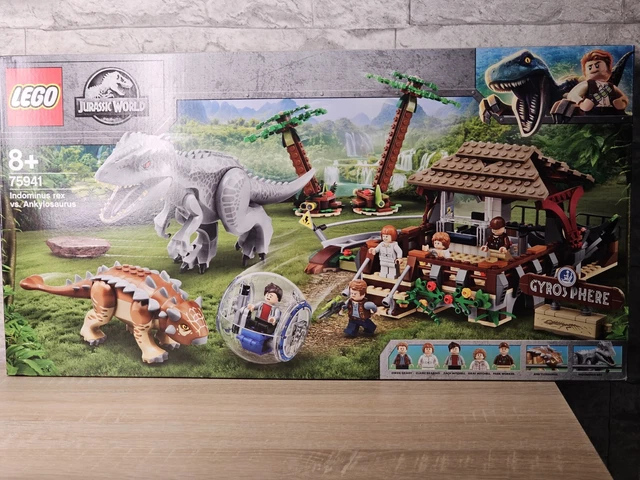 LEGO 75941 JURASSIC WORLD, Indominus Rex vs. Ankylosaurus, 537 TEILE ...