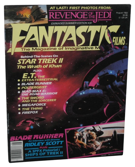 FILMS FANTASTIQUES AOÛT 1982 Édition Étendue D'Été Magazine Livre #30 EUR 23,31 - PicClick FR