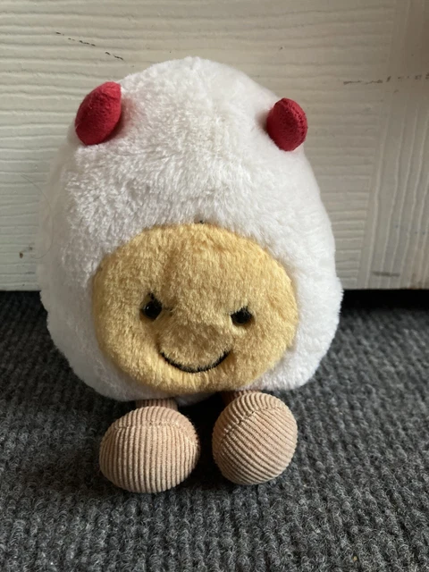 JELLYCAT AMUSEABLE DEVILLED Egg - Devil Horn Egg - Amuseable Food ...