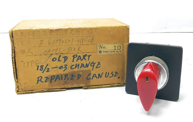 TERASAKI ELECTRIC 3AMS-D3R YC Cam Rotary Switch £76.09 - PicClick UK