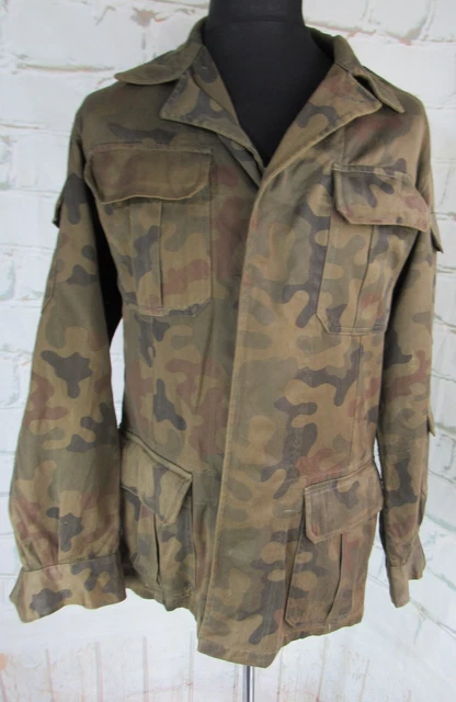 POLISH ARMY WZ93 Pantera Camouflage Combat Jacket unlined X-Large (A ...