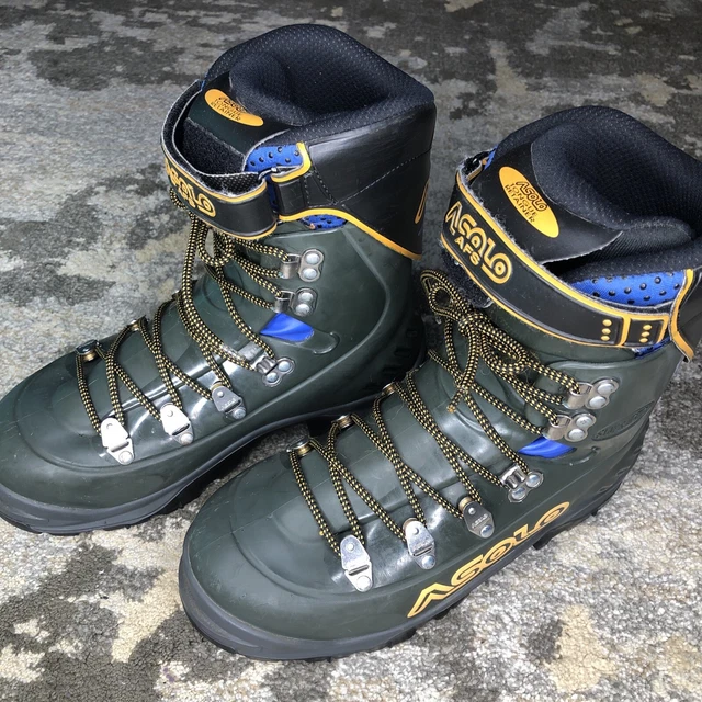 ASOLO AFS GUIDE Composit-Fiber Mountaineering Boots Made In Italy US W ...