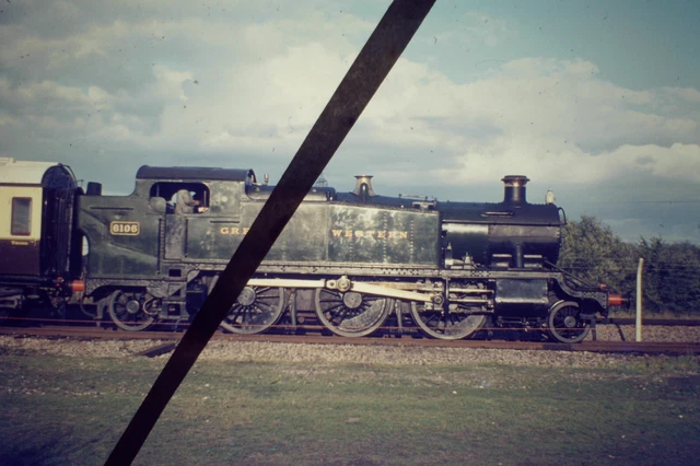 35MM RAILWAY SLIDE Steam Loco GWR 6106 £3.99 - PicClick UK