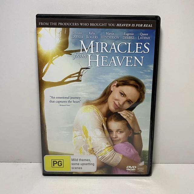 MIRACLES FROM HEAVEN - Jennifer Garner (DVD R4) Inspiring - VGC + Free ...