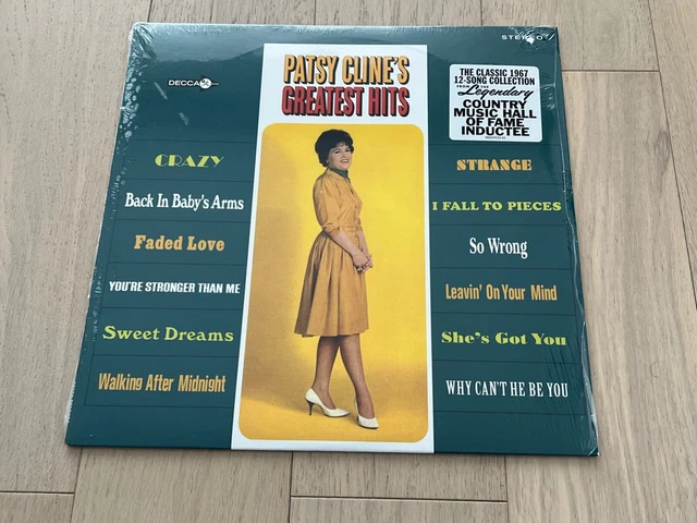 PATSY CLINE - Patsy Cline's Greatest Hits Vinyl Record LP 12 Songs ...