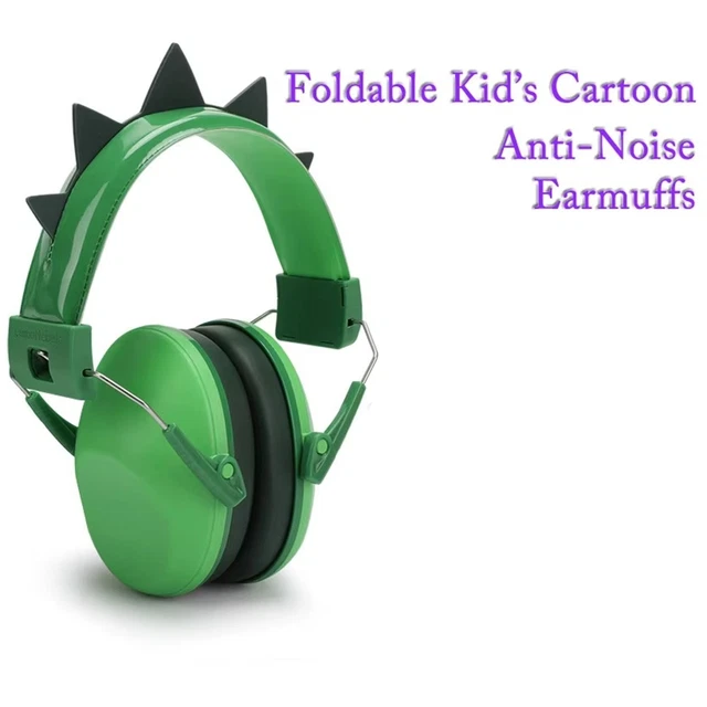 GREEN EARS KIDS Earmuffs Adjustable -Noise Hearing Protector for ...
