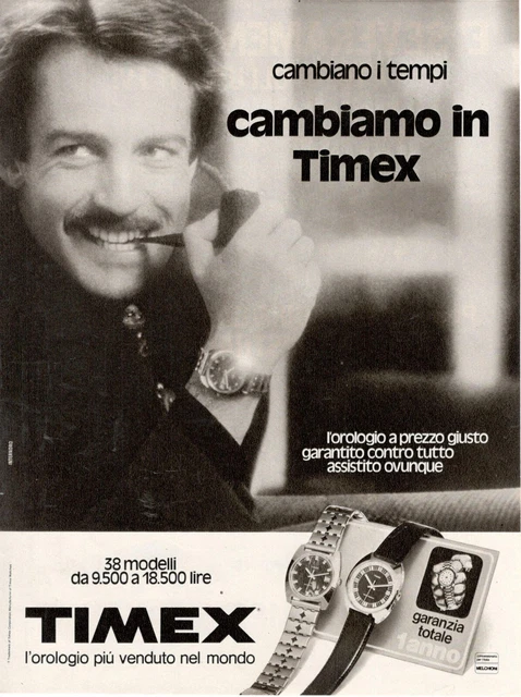TIMEX &MEDIASANGRE& NUEVO 1 Página 1975 Original Publicidad Orologi 1QA EUR 19,82 - PicClick FR