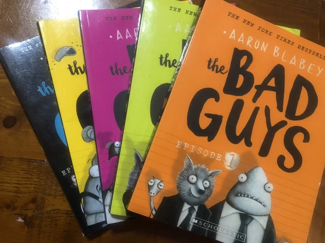 CHILDREN'S BOOK BUNDLE 7- 9 Years THE BAD GUYS Aaron Blabey Books 1 2 3 ...
