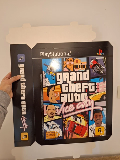 GTA GRAND THEFT Auto Vice City PS2 Box PLV EUR 120,00 - PicClick FR