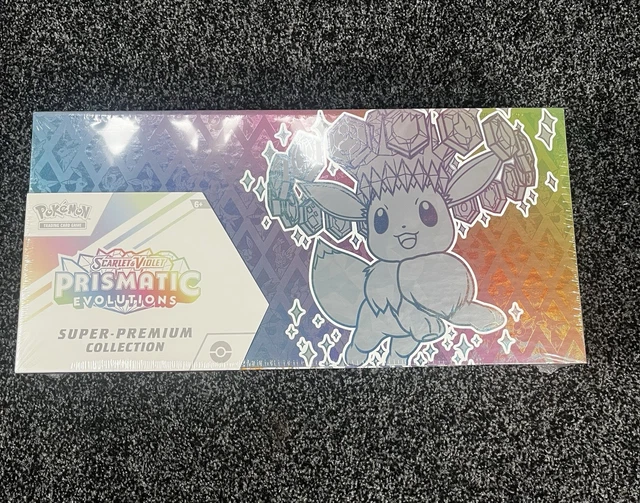 POKÉMON TCG: PRISMATIC Evolutions Super Premium Collection In-Stock!! £ ...