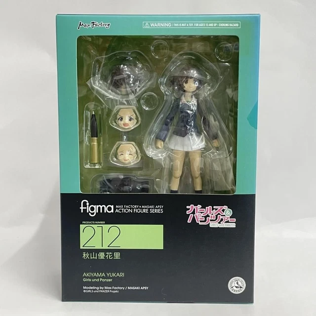 FIGURINA MAX FACTORY figma Yukari Akiyama mai aperta condizione ...