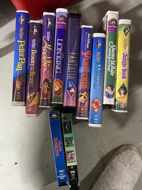 DISNEY VHS TAPES lot £18.58 - PicClick UK