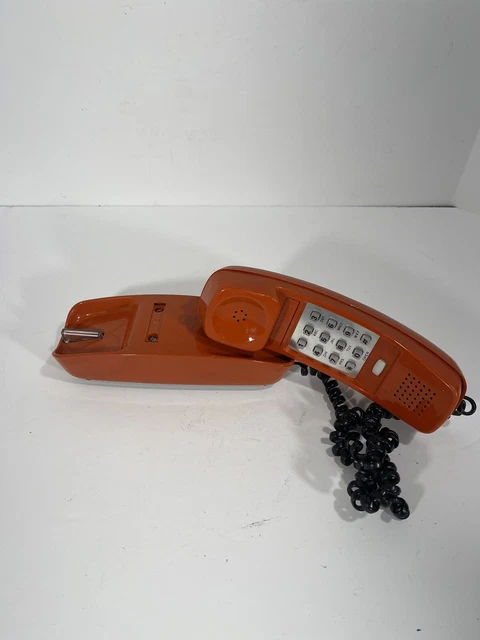 VINTAGE WESTERN ELECTRIC Trimline Phone Push Button Wall Telephone ...