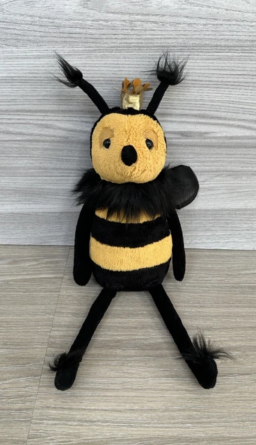 JELLYCAT QUEEN BEE With Crown Plush Pre Loved £35.00 - PicClick UK