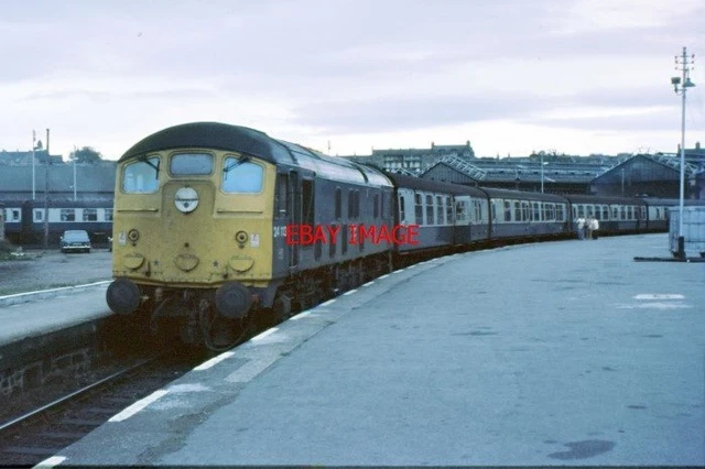 PHOTO CLASS 24 Diesel Loco No 24 113 At Inverness Railway Station 1976 ...