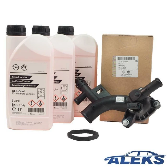 ORIGINAL OPEL GM Liquide de Refroidissement + 3L Antigel Dex-Cool Astra ...