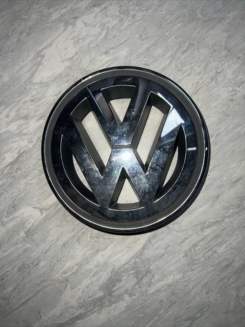 VW PASSAT B6 FRONT BUMPER BONNET GRILLE CHROME VW LOGO BADGE 1K5853600 ...
