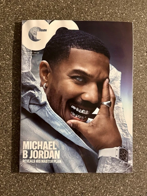 GQ UK MAGAZINE March 2025 Michael B Jordan Cover & Feature ...