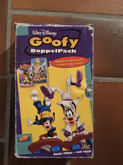 GOOFY DOPPELPACK WALT Disney VHS-Kassette EUR 9,99 - PicClick DE
