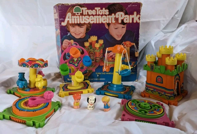TREE TOTS AMUSEMENT Park Vintage 1970's Complete Set $49.00 - PicClick