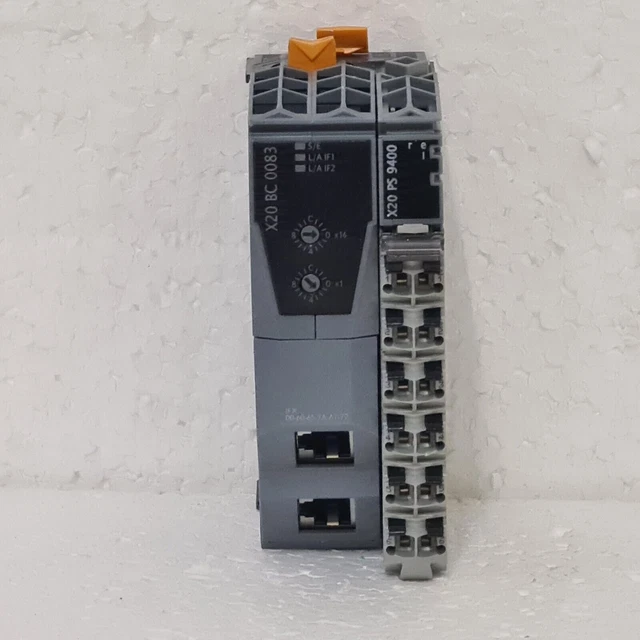 NODO CONTROLLATO B&R X20BC0083 POWERLINK (V1/V2) + modulo di ...