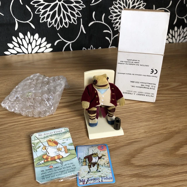 PETER RABBIT AND Friends - Jeremy Fisher - Toy Figure - Vivid ... PETER RABBIT AND Friends - Jeremy Fisher - Toy Figure - Vivid ...