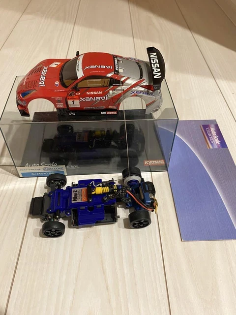 KYOSHO MINI-Z MR-02 Xanavi Nismo Z 2005 set telaio e carrozzeria USATO ...